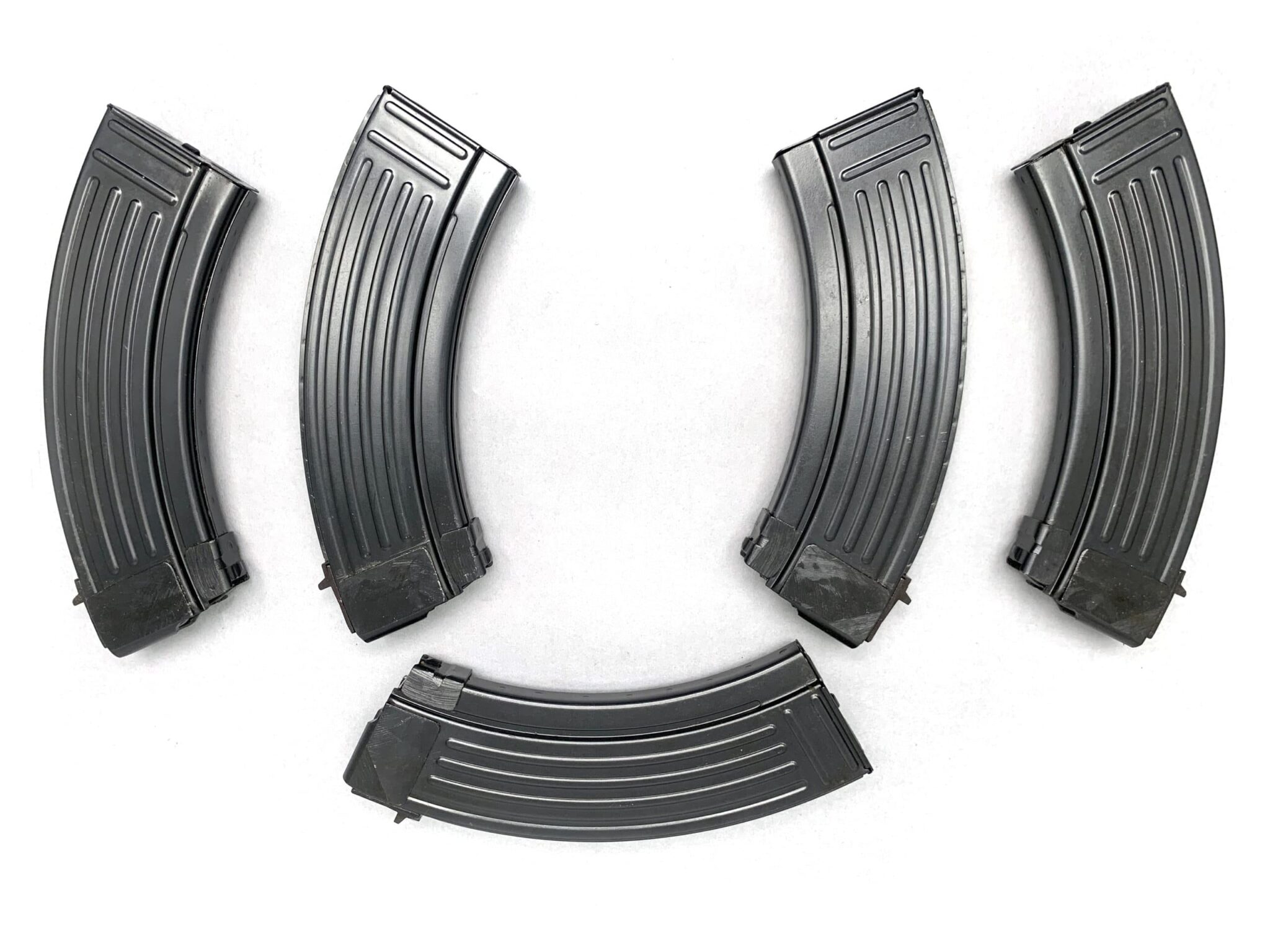 Zastava Serbian 7.62x39 AK-47 Steel Magazine - 30 Round - 5 Pack - M+M ...