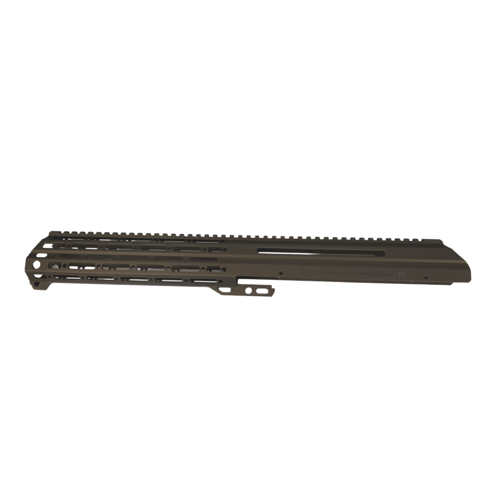 M10X+ Gen 3 Skeletonized Handguard W Receiver Supports - M+M Industries